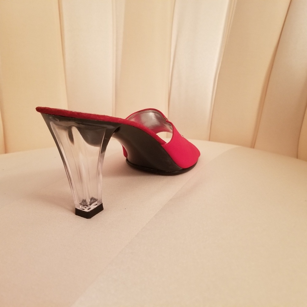 Red Cinderella Mule - Gem
